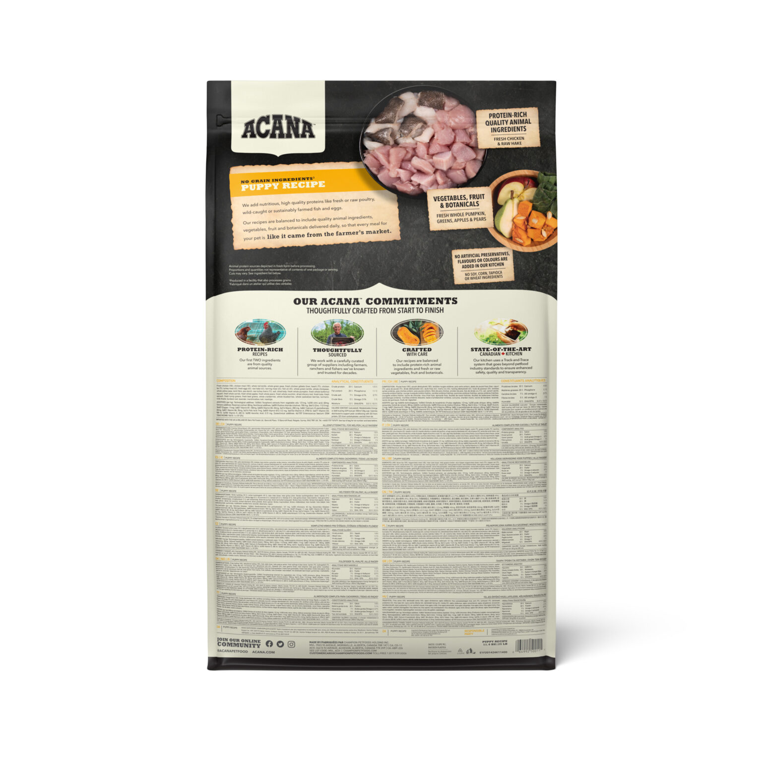 Nutrition they need, Flavour they love: ACANA Dog Foods